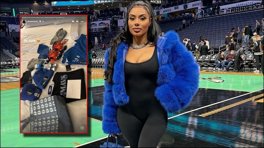 Alisah Chanel flaunts exclusive $320+ Dallas Mavericks welcome gear ...