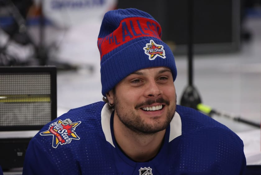 "They had 8 packs when they were eight years old": Auston Matthews ...