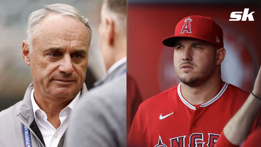Mike Trout Rob Manfred: "I think we could help him make his brand very ...