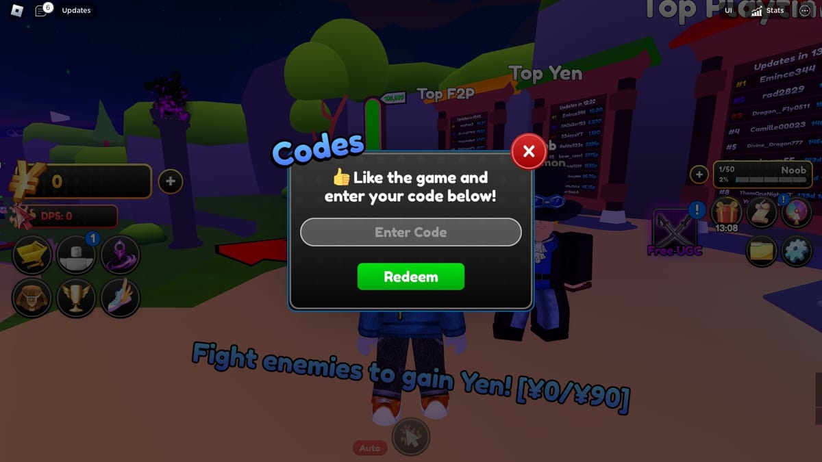 Anime Warriors Simulator 2 Codes (2024)