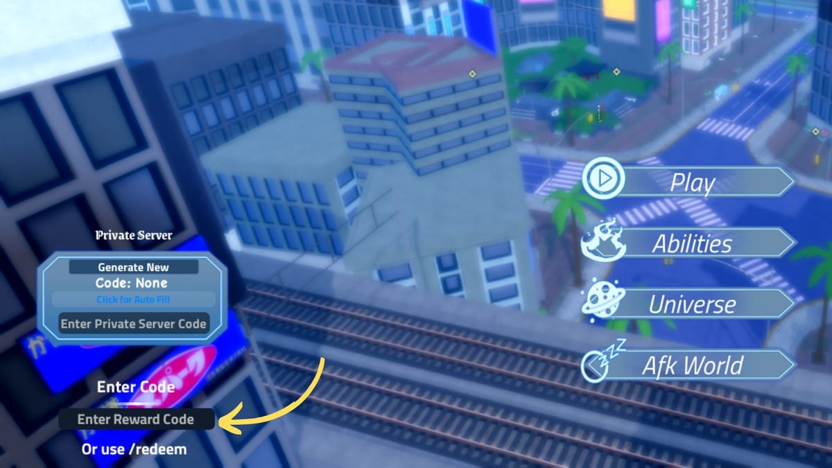 World of Power Codes