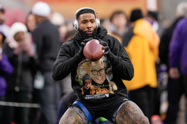 Chiefs fans rage against ex-NFL star linking Odell Beckham Jr. to ...