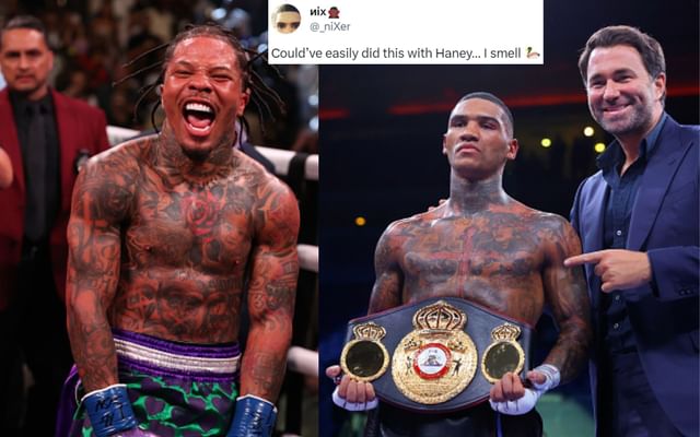 Conor Benn: "Could've easily did this with Haney" - Gervonta Davis' DM ...