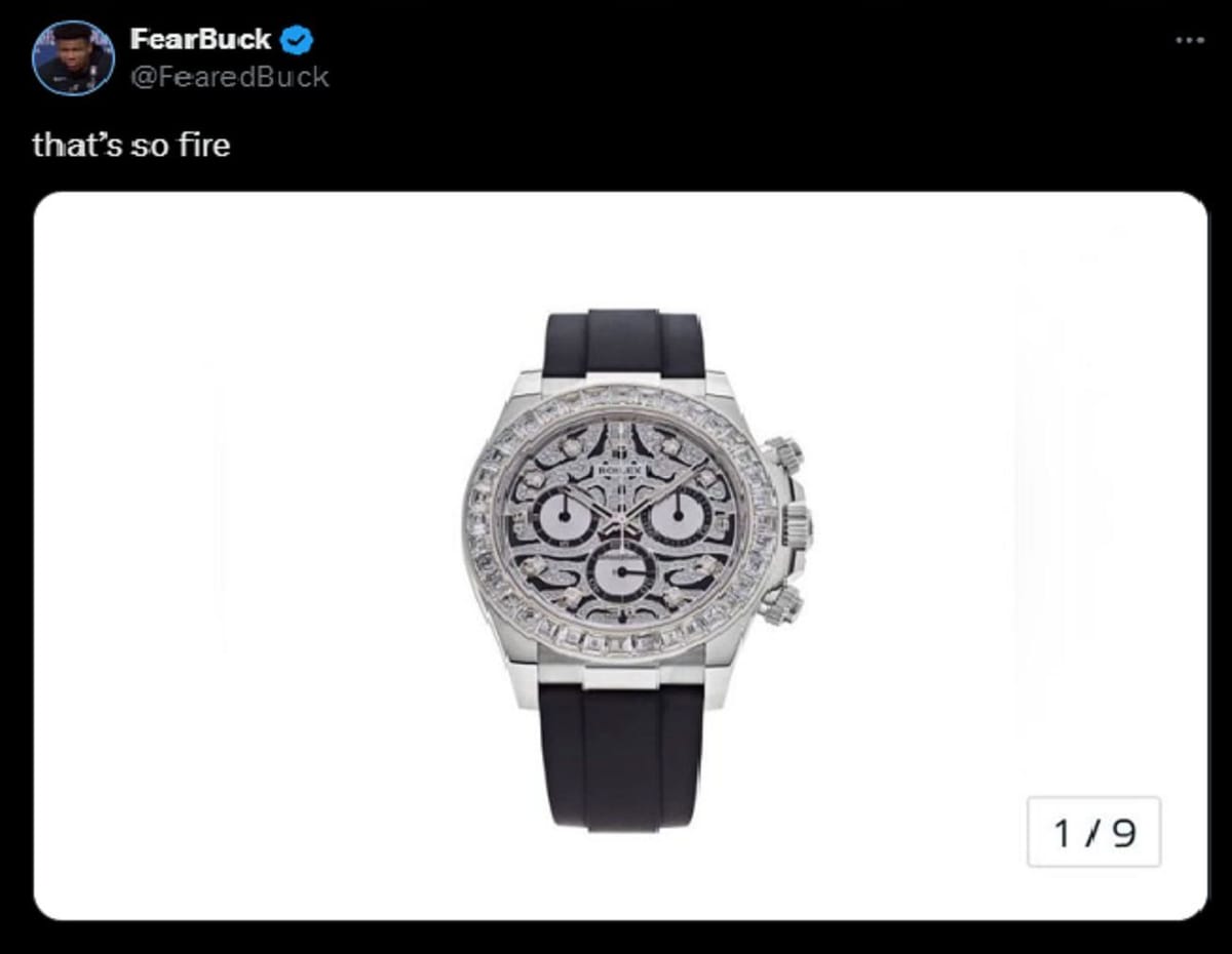 "That's so fire" - Fans react as xQc discloses gifting a Rolex Daytona ...