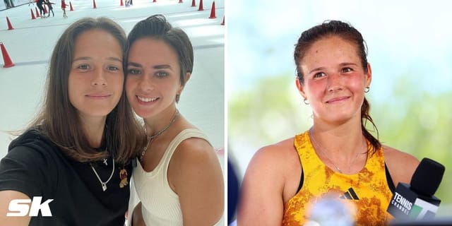 "Magic" - Daria Kasatkina shows love for girlfriend Natalia Zabiiako’s ...