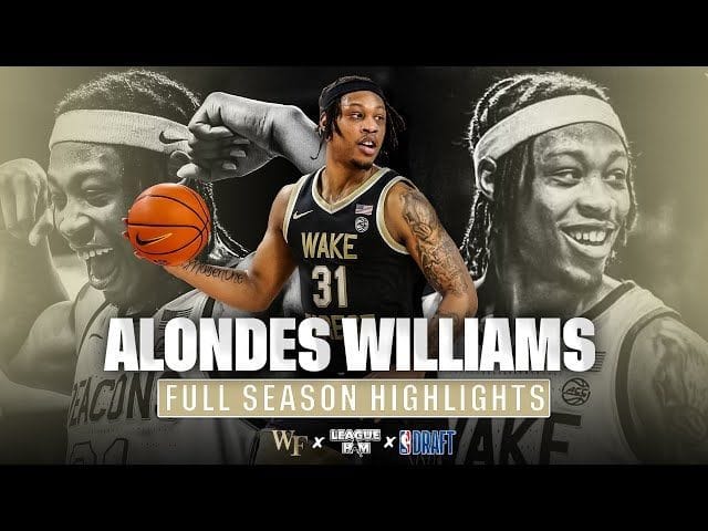 Who is Alondes Williams? More on Rising Stars game's newest gem?