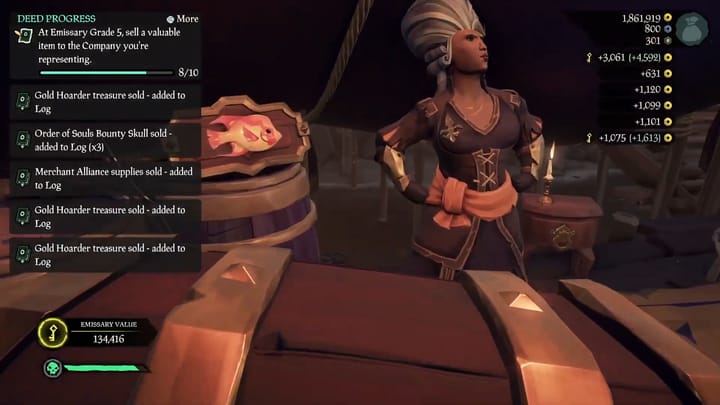 Best ways to level up reputation in Sea of Thieves