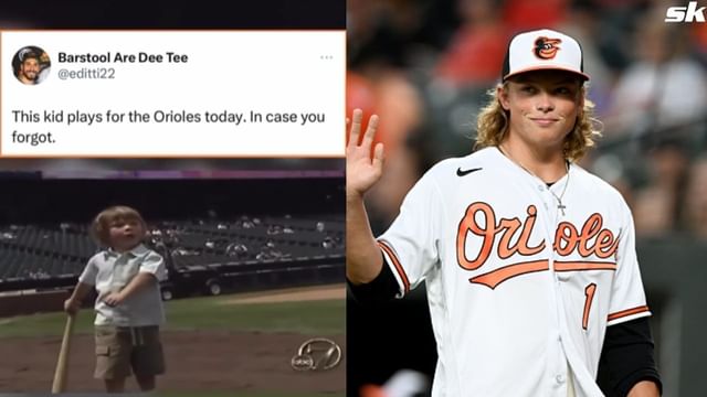 WATCH: Orioles newest star Jackson Holliday channels dad Matt Holliday ...
