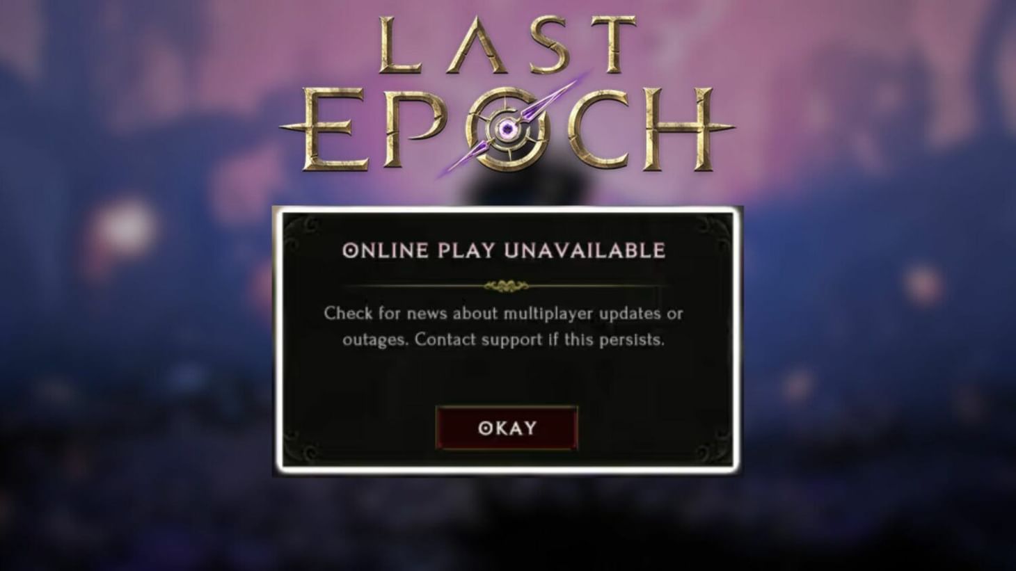 Last Epoch LE-61 error: How to fix, workarounds, and more