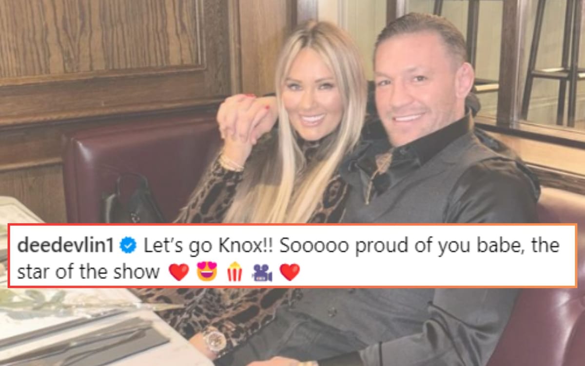 Dee Devlin comments on Conor McGregor's 'Road House' photos as Knox ...