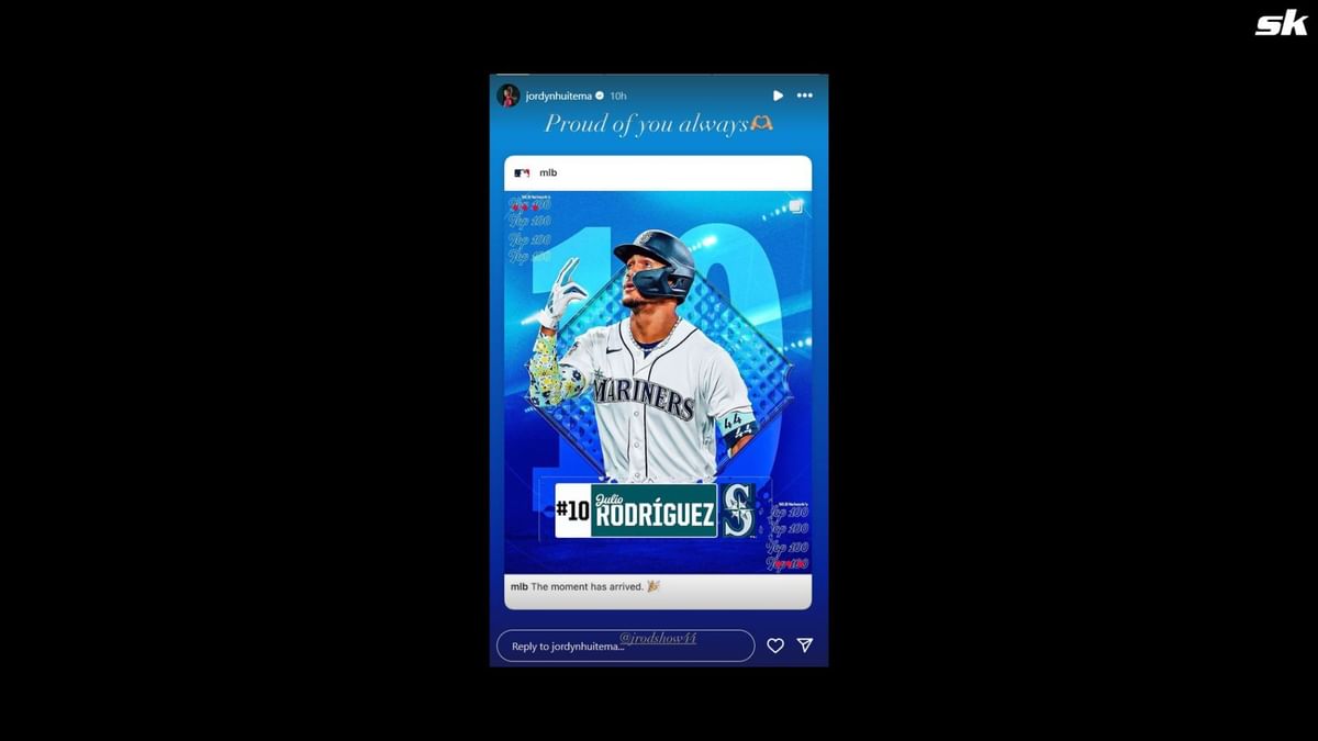 Julio Rodriguez's girlfriend and soccer player Jordyn Huitema hails her ...