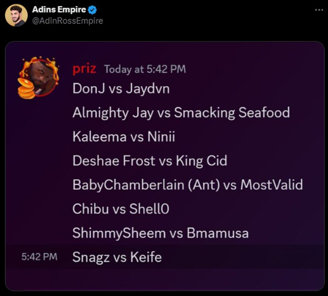 Adin Ross' Boxing Warehouse event: Date, time, where to watch, streamer participants, and more ...