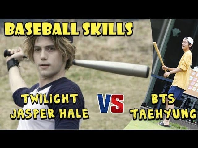 When BTS icon V's 'Twilight' inspired baseball bat spin left band ...
