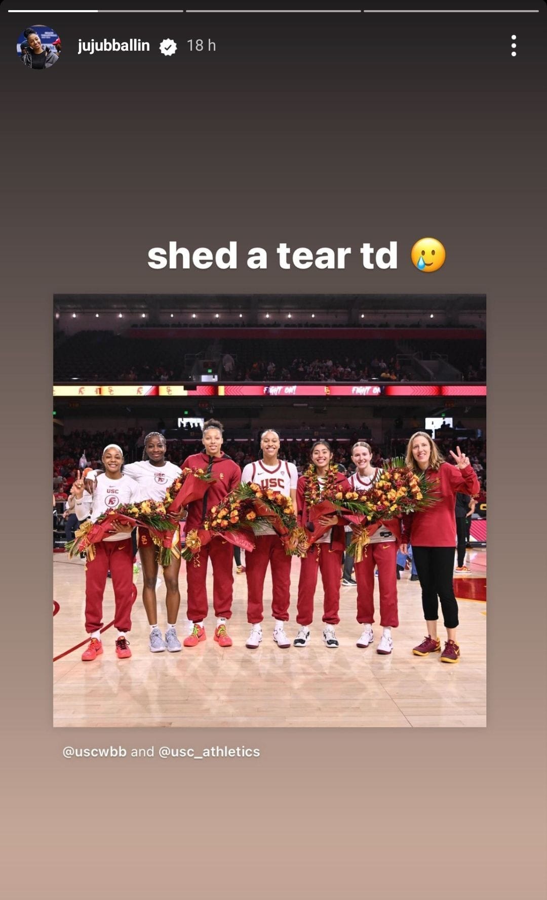 $212,000 NIL-valued Juju Watkins gets emotional as Trojans star bids ...