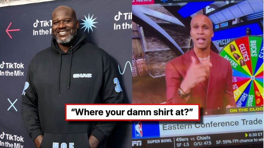 “Where your damn shirt at?”: Shaquille O’Neal hilariously roasts ...