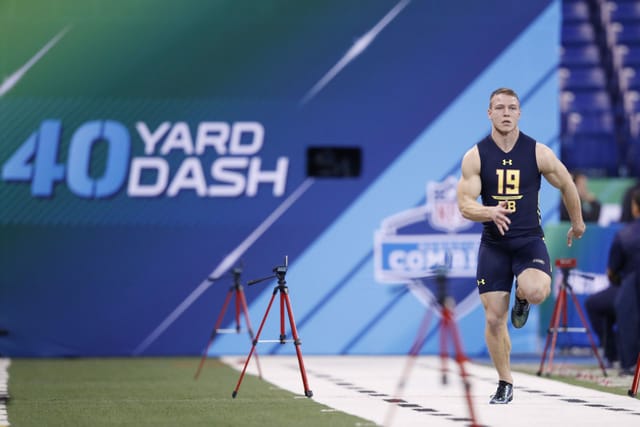 What was Christian McCaffrey's NFL Combine record like? Revisiting ...
