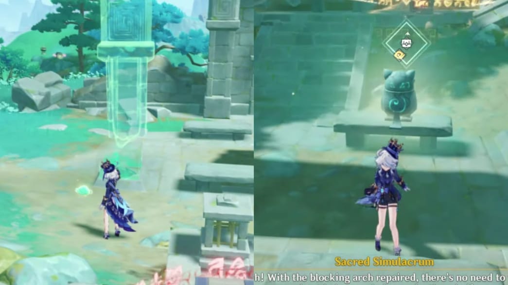 Genshin Impact Ancient Ruins puzzle locations and solution