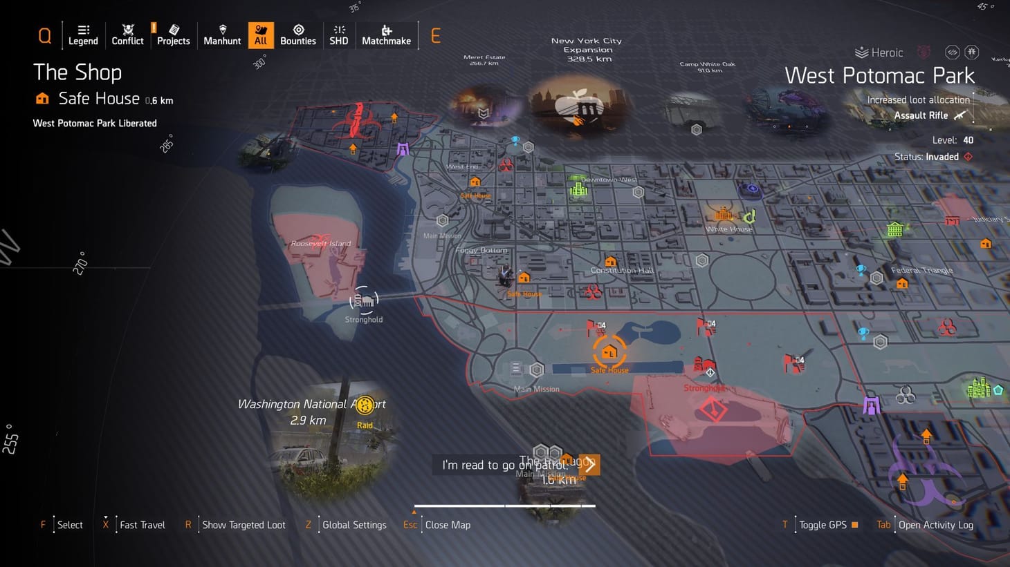 The Division 2 new Textile vendor guide: Danny Weaver location ...