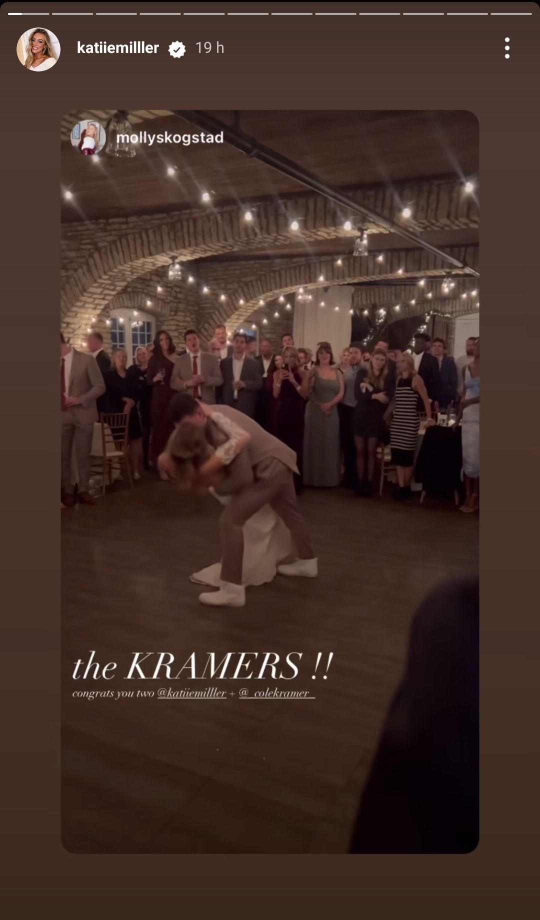 Minnesota QB Cole Kramer and his wife Katie Miller share adorable first ...