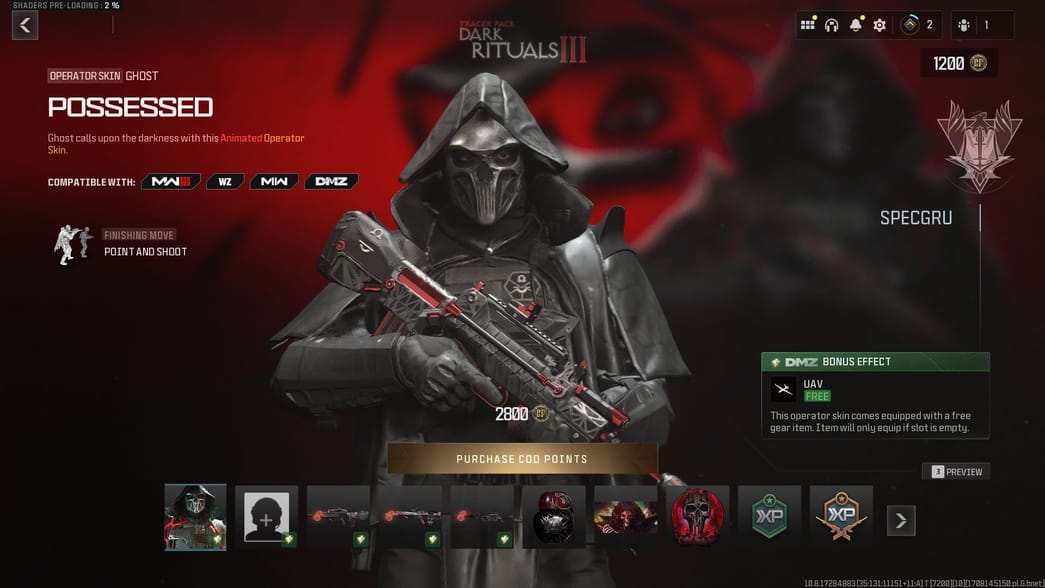 All Ghost Operator skins in Modern Warfare 3 and Warzone: How to unlock ...