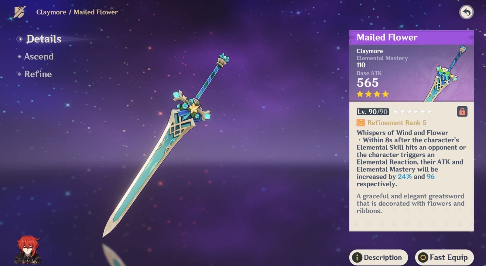 Genshin Impact Diluc build guide for Plunge Attack playstyle