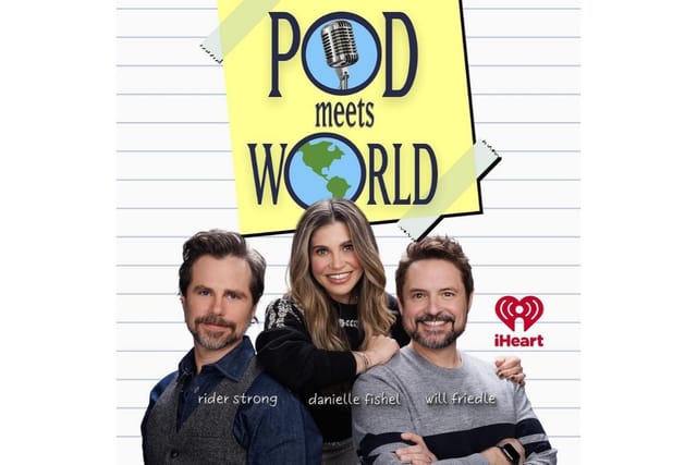 Fans applaud Rider Strong and Will Friedle podcast Pod Meets World ...