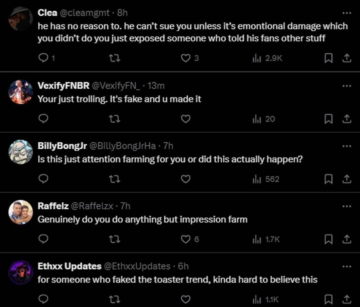 "Do you do anything but impression farm?" - Fans react as Boggles ...