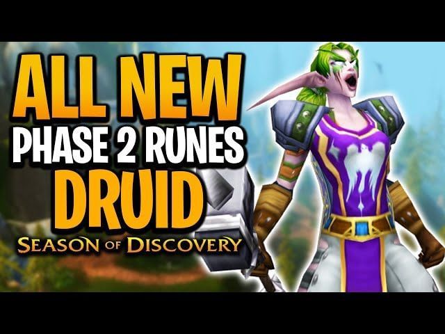 WoW Classic Season of Discovery: All known Druid Runes and where to ...