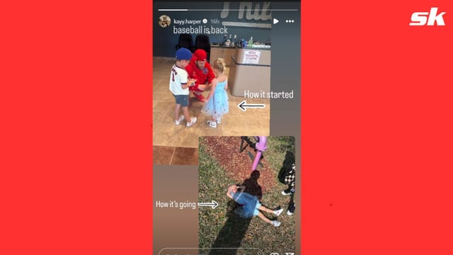 "Baseball is back" - Bryce Harper's wife Kayla shares hilarious before ...