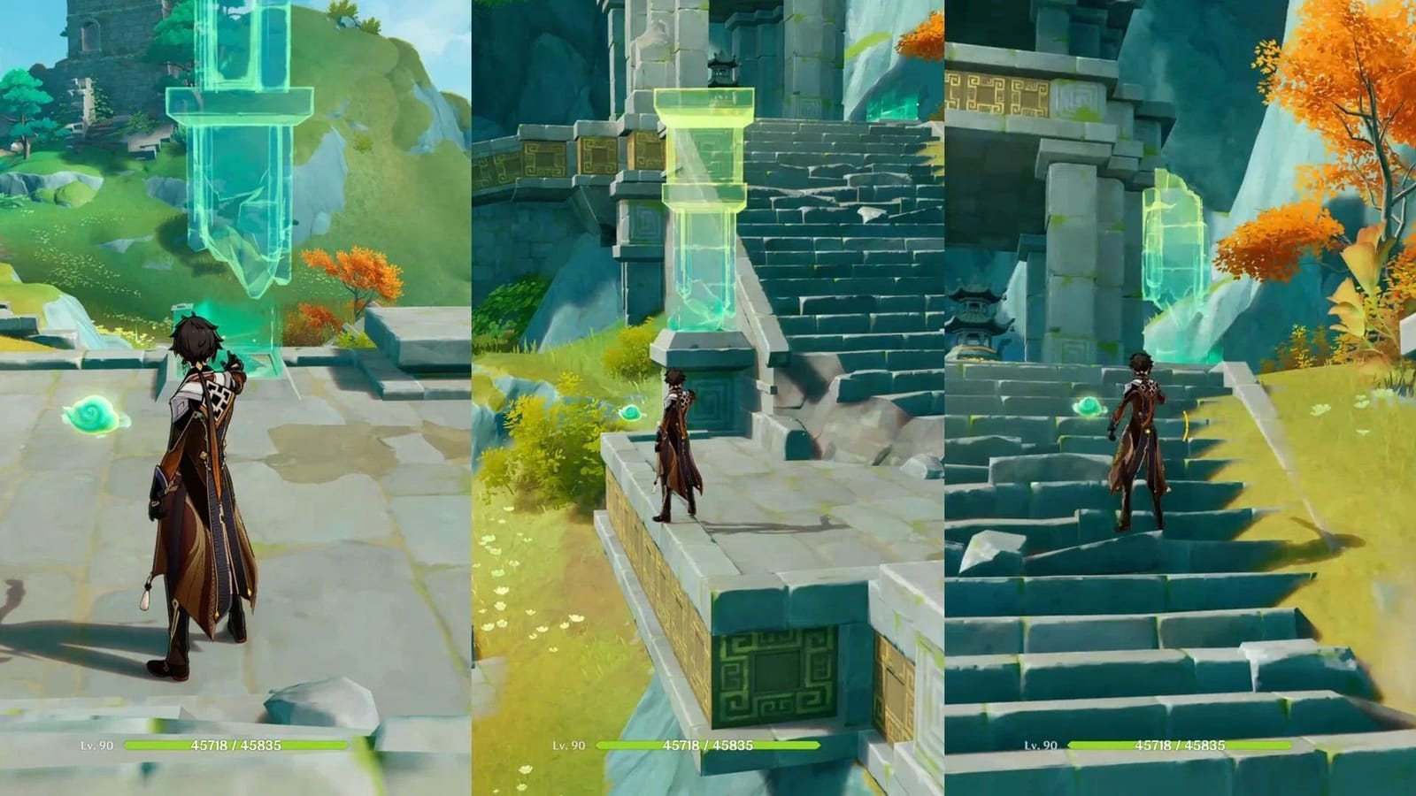 Genshin Impact Ancient Ruins puzzle locations and solution