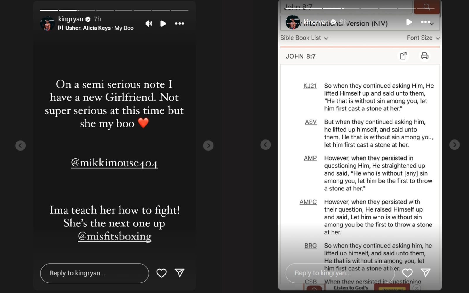 Ryan Garcia girlfriend: Ryan Garcia reveals new girlfriend shortly ...