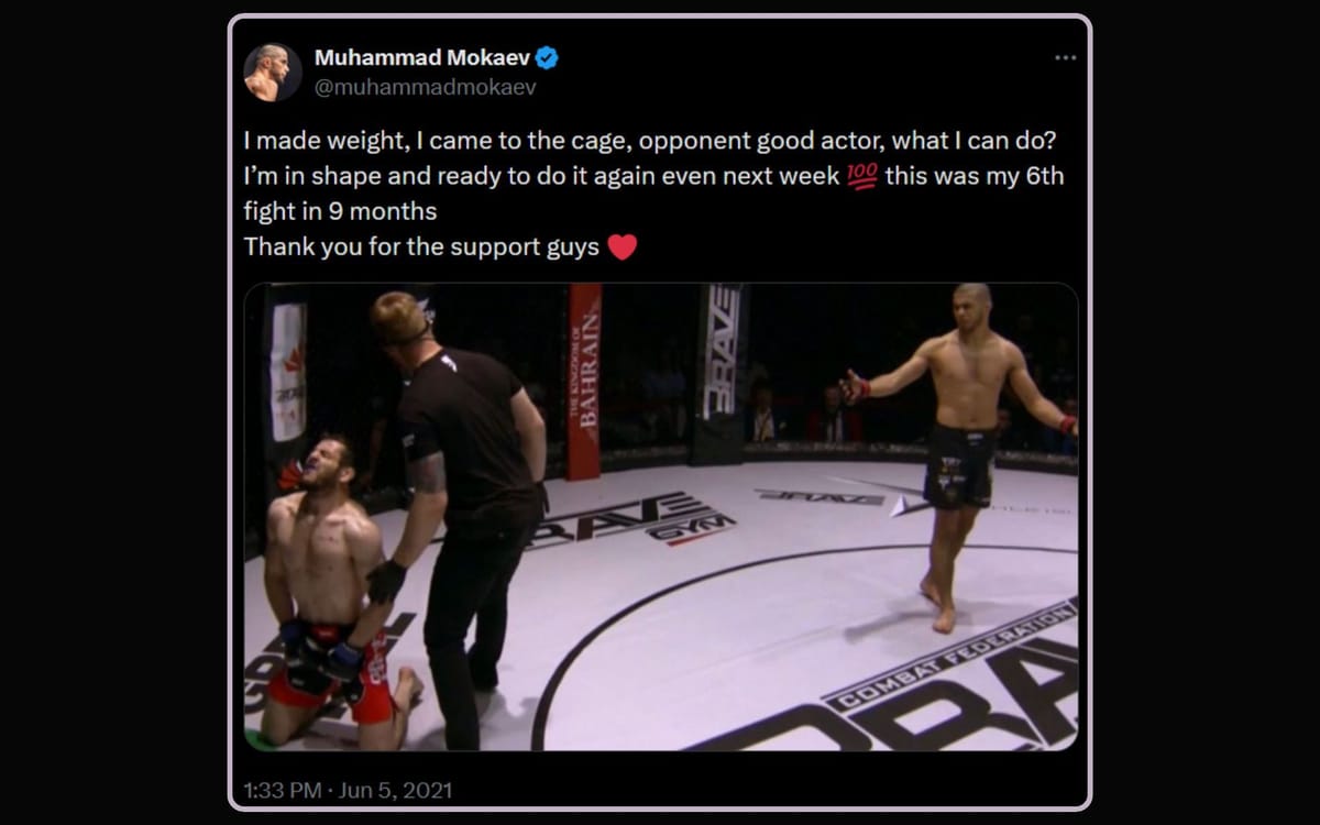 Muhammad Mokaev record: Muhammad Mokaev record: Why was the UFC ...