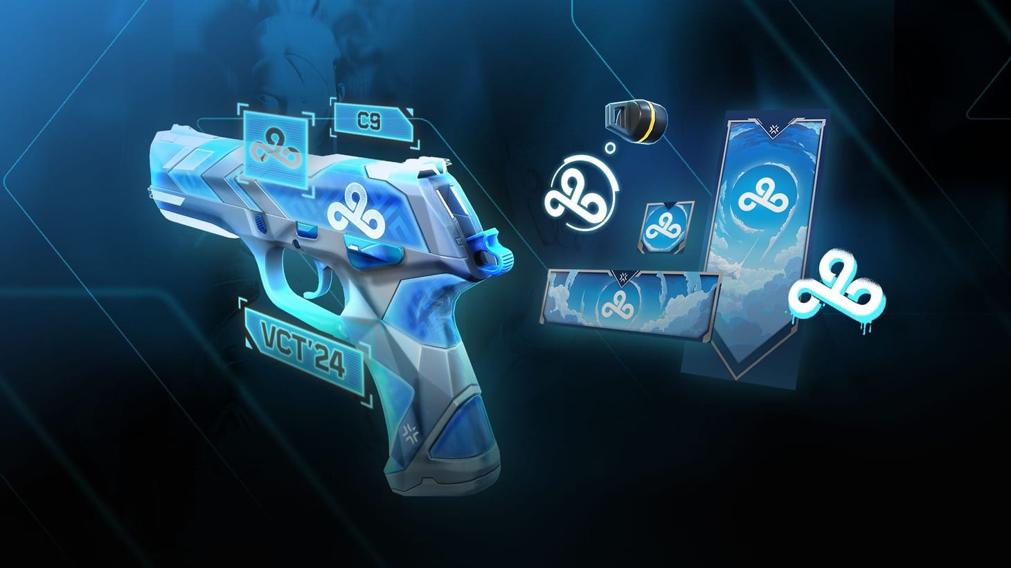 All VCT Team Capsule skins, gun buddies, and more