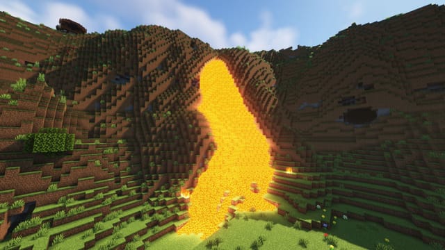 Biome Volcanique De Minecraft