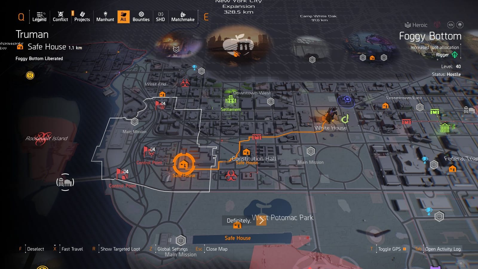 The Division 2 new Textile vendor guide: Danny Weaver location ...