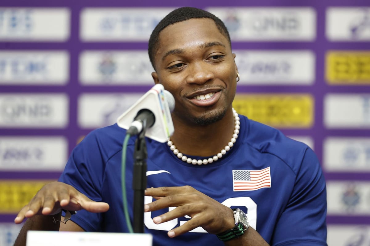 Who is Noah Lyles' brother? Meet Josephus Lyles, who is a World Junior ...
