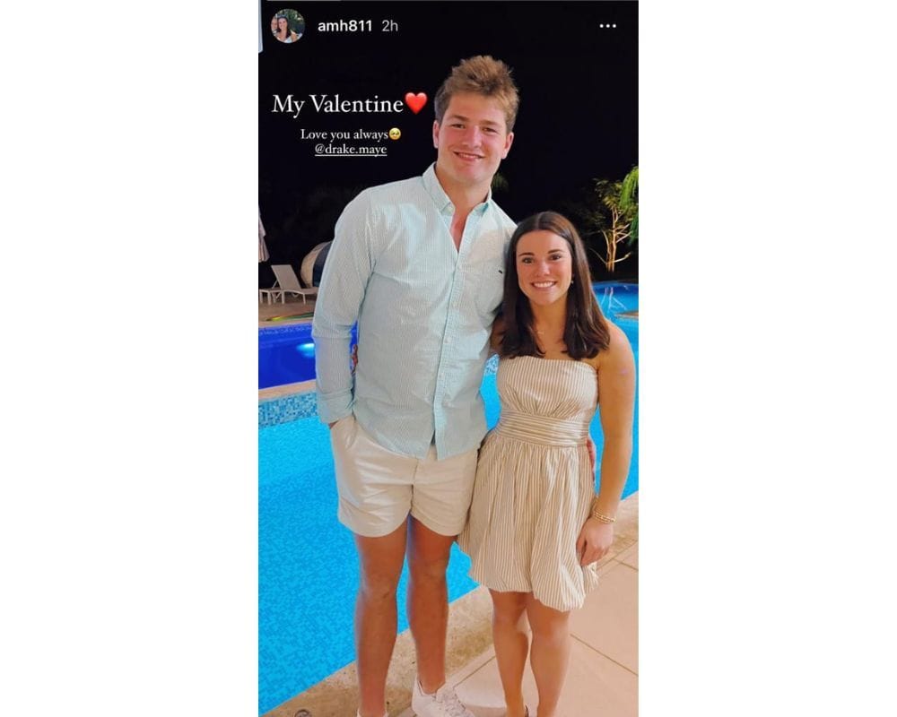 Ann Michael: PHOTO: Drake Maye’s GF Ann Michael shares adorable snap ...