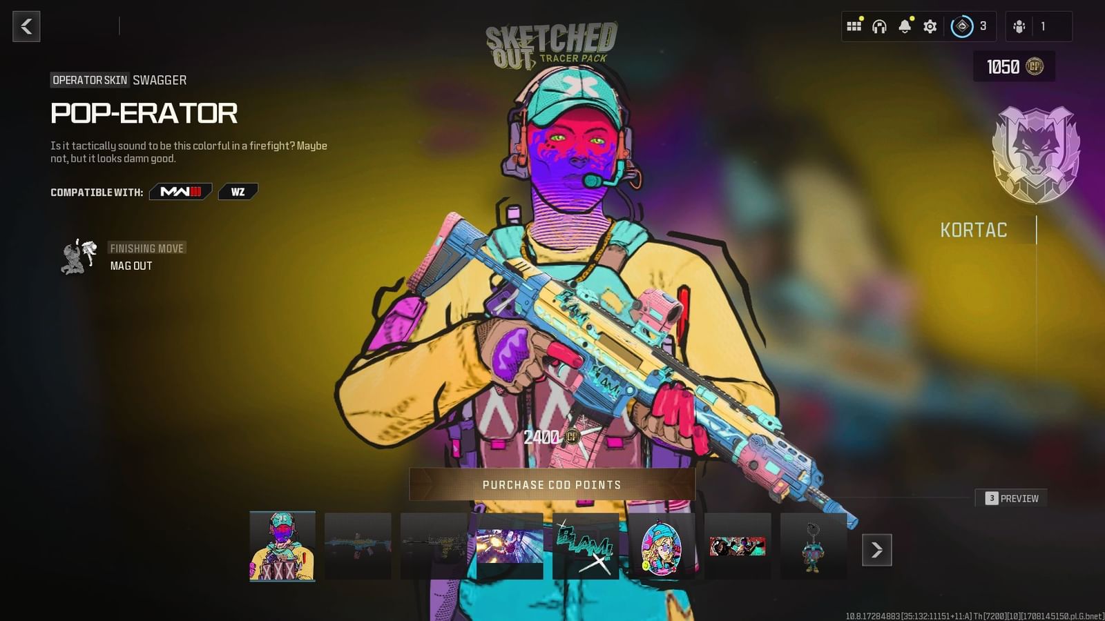 Tracer Pack: Sketched Out bundle in MW3 and Warzone: Price, what's included, and is it worth buying?