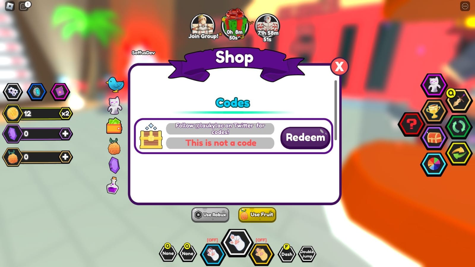 Anime Legends Simulator codes