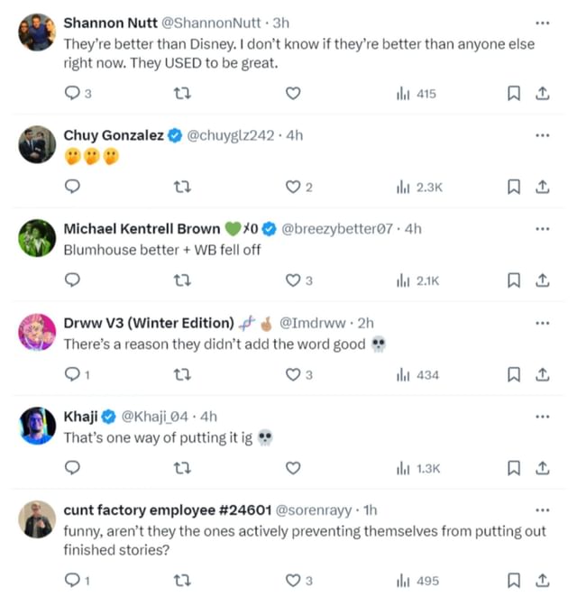 "There is a reason they didn't add 'good'"- Netizens in stitches as WB ...