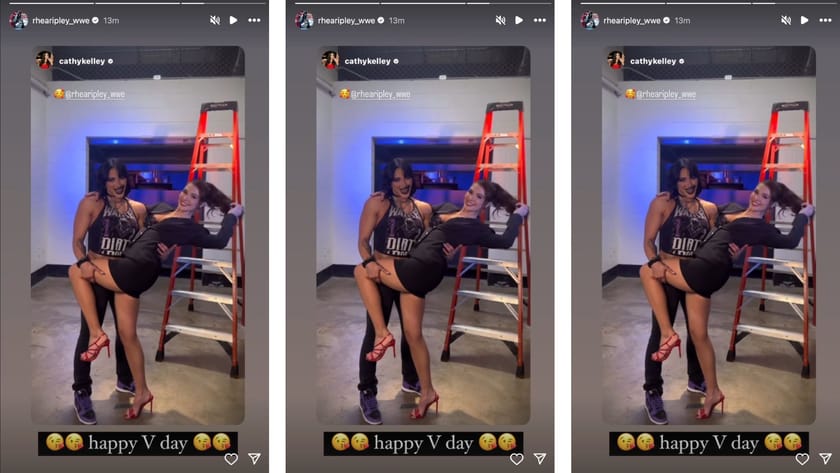 Rhea Ripley responds to WWE star's flirtatious Valentine's message