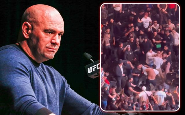 UFC Mexico crowd brawl: "Nobody stopped it" - Dana White's comment on ...