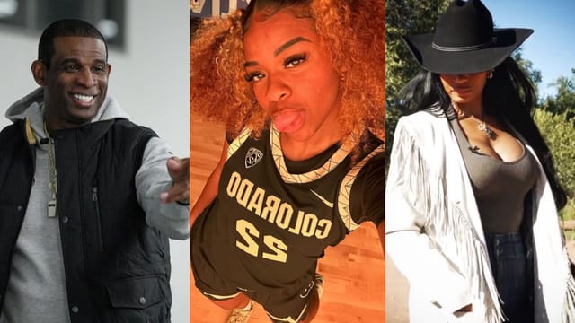Deion Sanders ex-wife Pilar Sanders seen in stands to support daughter ...