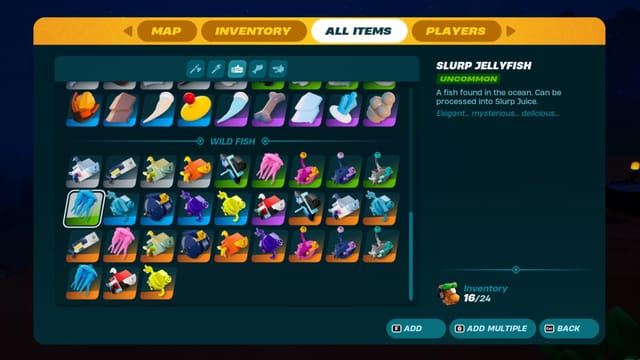 How to catch Slurp Jelly Fish in LEGO Fortnite