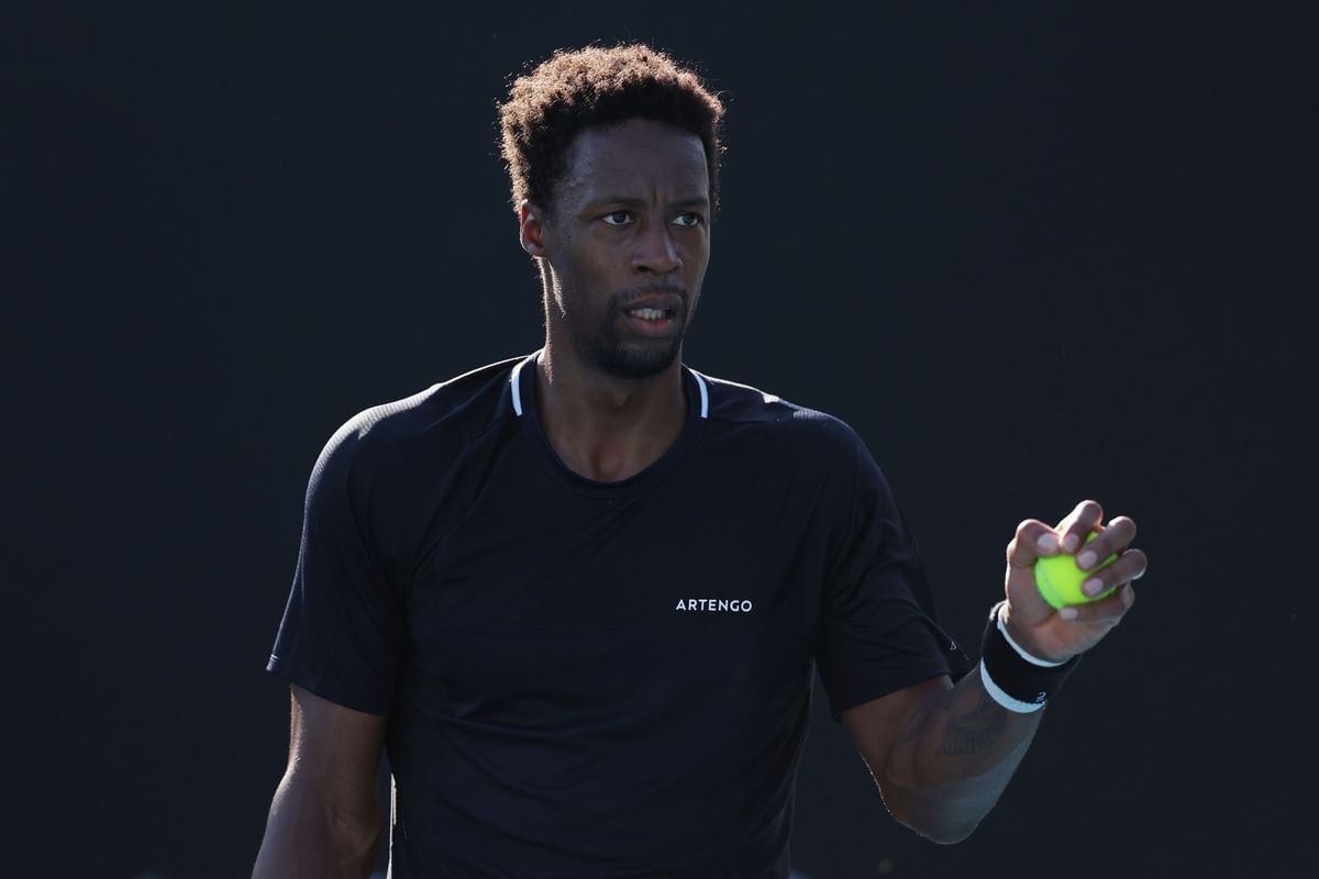 Watch: Gael Monfils gifts opponent Denis Shapovalov a banana on his request in an act of ...