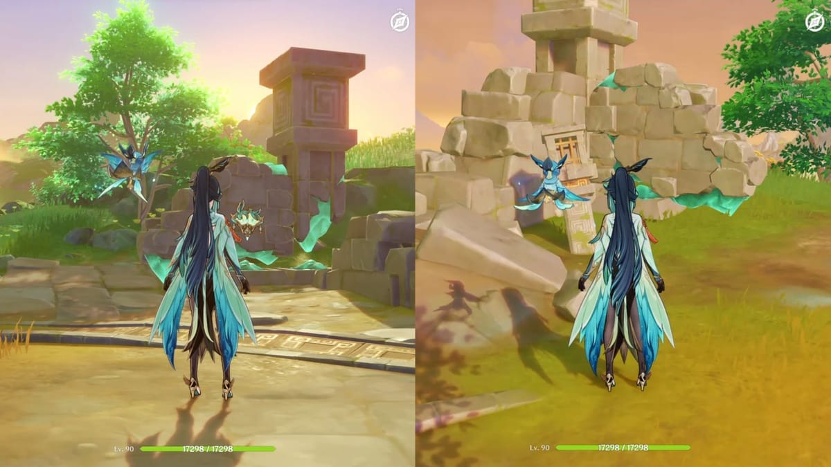 Genshin Impact Ancient Ruins puzzle locations and solution