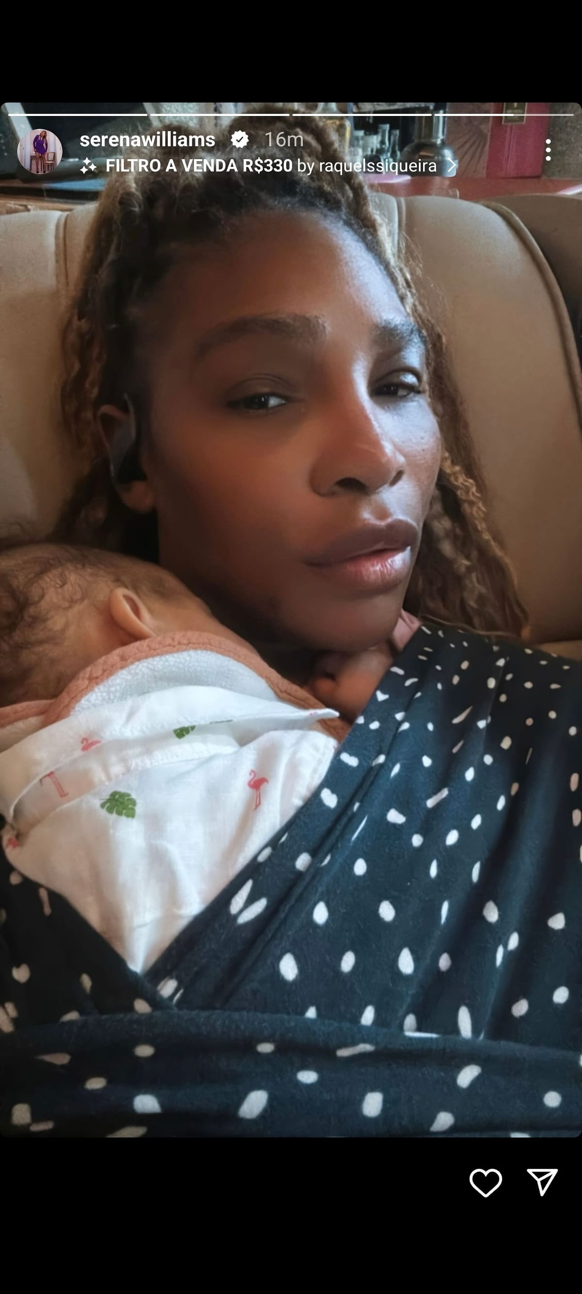 Serena Williams shares heartwarming glimpse of cuddling with her 5 ...