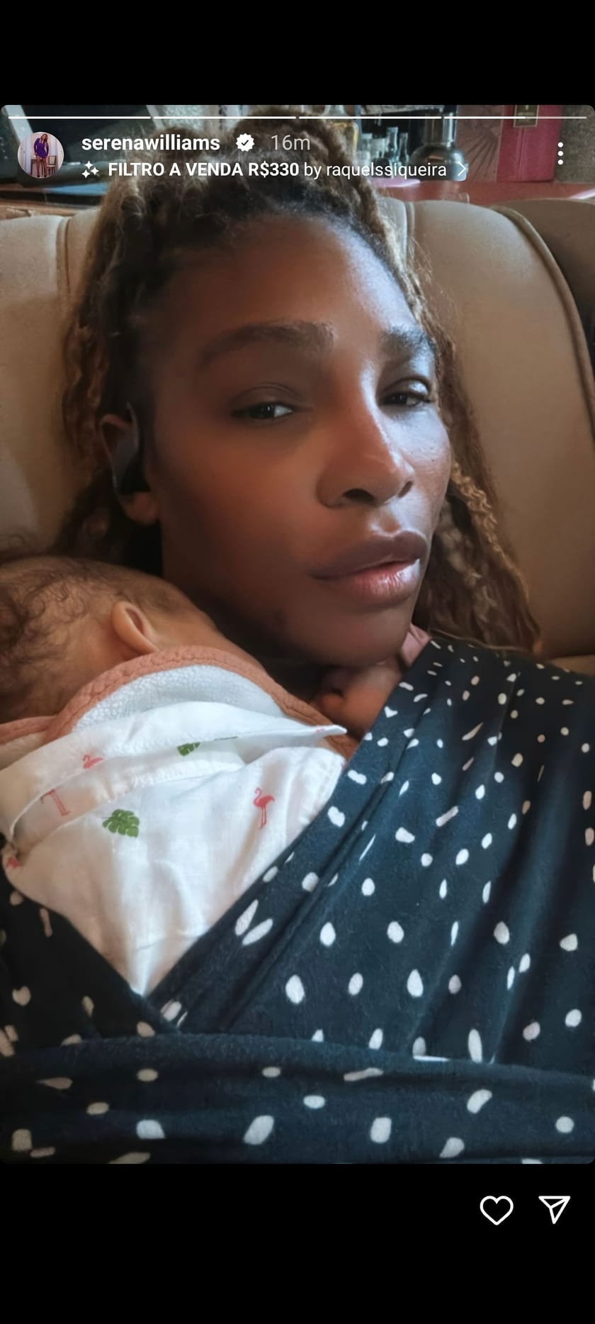 Serena Williams shares heartwarming glimpse of cuddling with her 5 ...