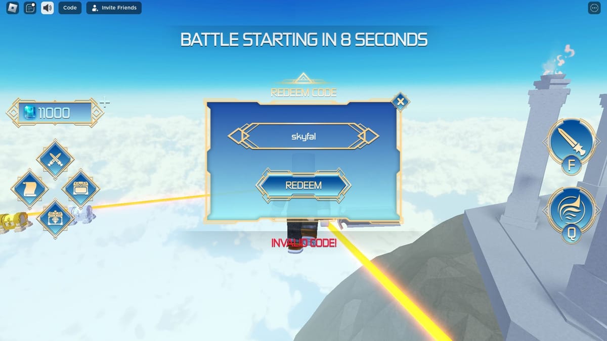 Sky Ball Codes (2024)