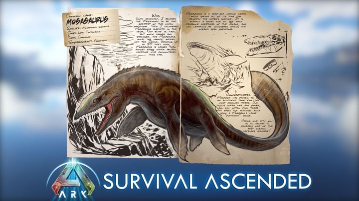 ARK Survival Ascended Mosasaurus taming guide
